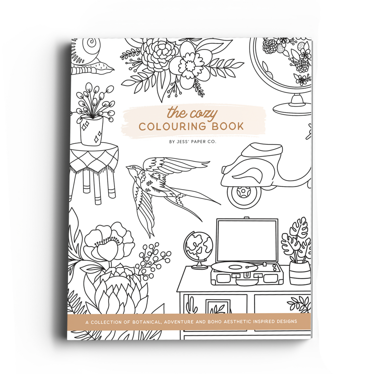 The Cozy Colouring Book | Jess' Paper Co.