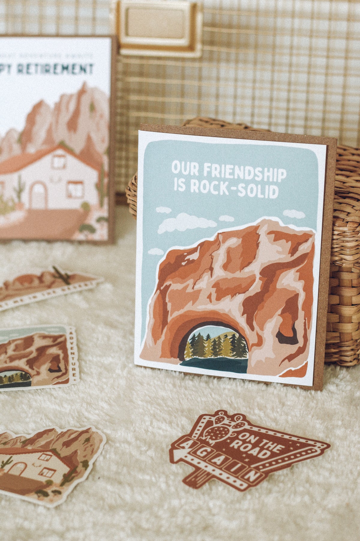 Rock-Solid Friendship Card | Jess' Paper Co.